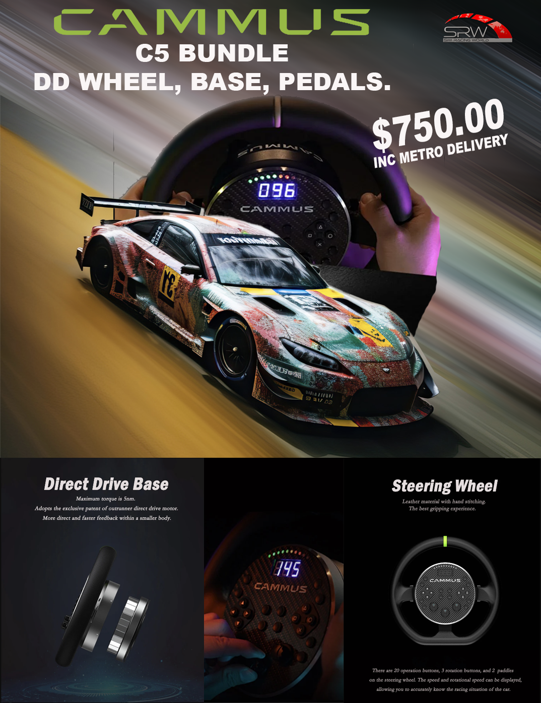 Sim Racing Wheels and Pedals – Sim Racing World